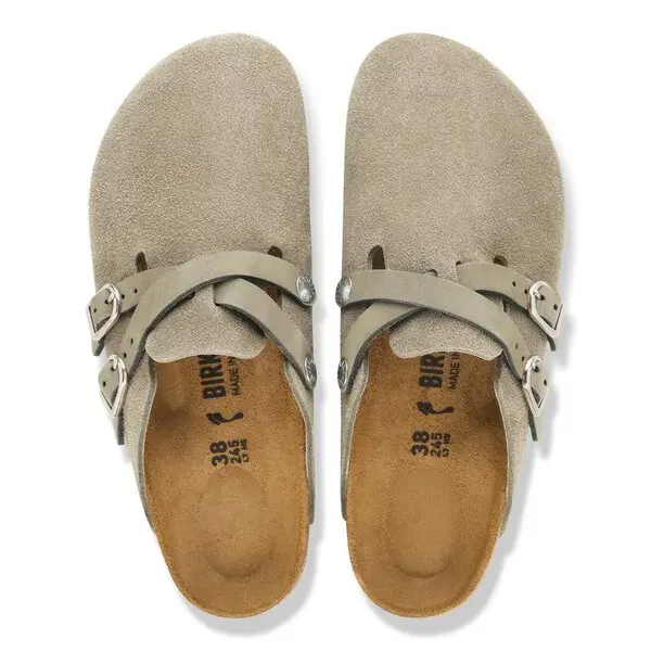 BIRKENSTOCK Buckle-fastening Crossover-strap Sandals