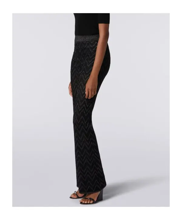 Missoni Zigzag Wide-leg Trousers