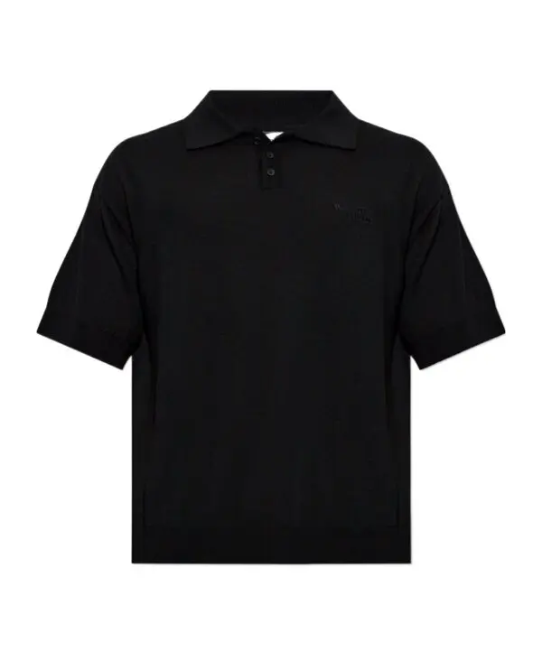 Mcm X Dj Khaled Knit Polo Shirt - Black