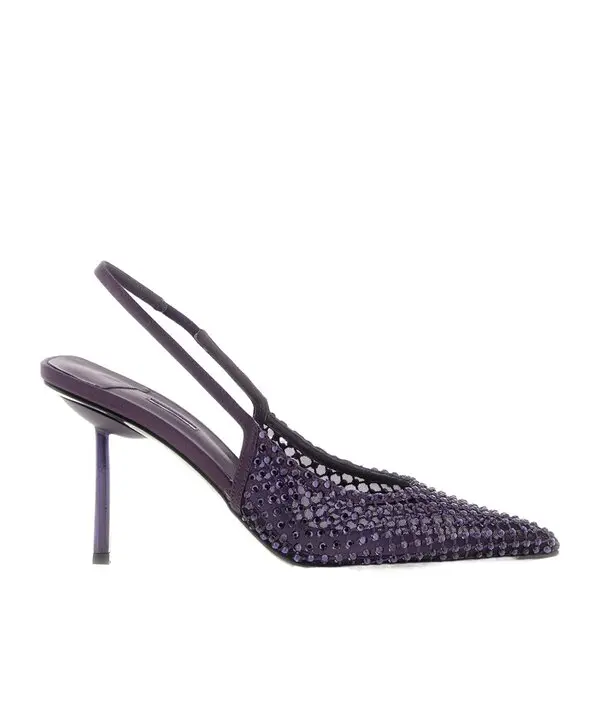 LE SILLA Gilda Slingback Pointed Toe Stiletto Heel