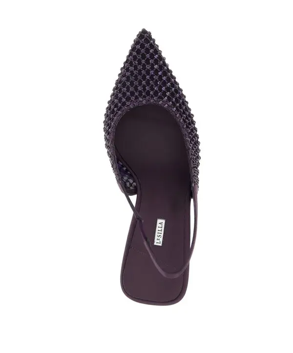LE SILLA Gilda Slingback Pointed Toe Stiletto Heel