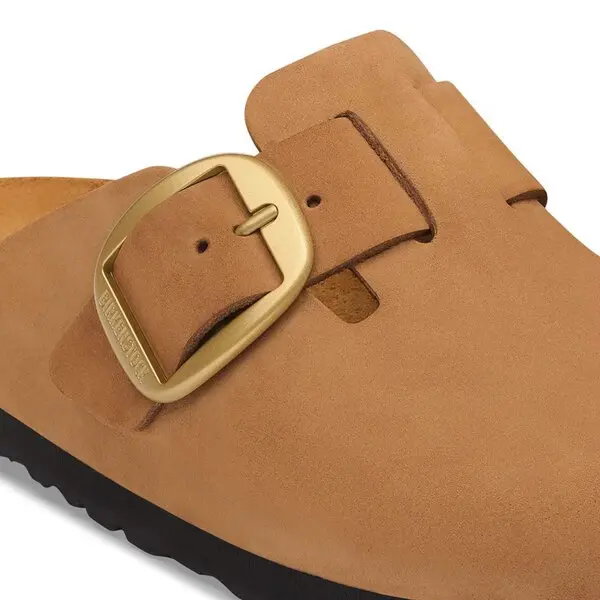 BIRKENSTOCK Big-buckle Leather Sandals