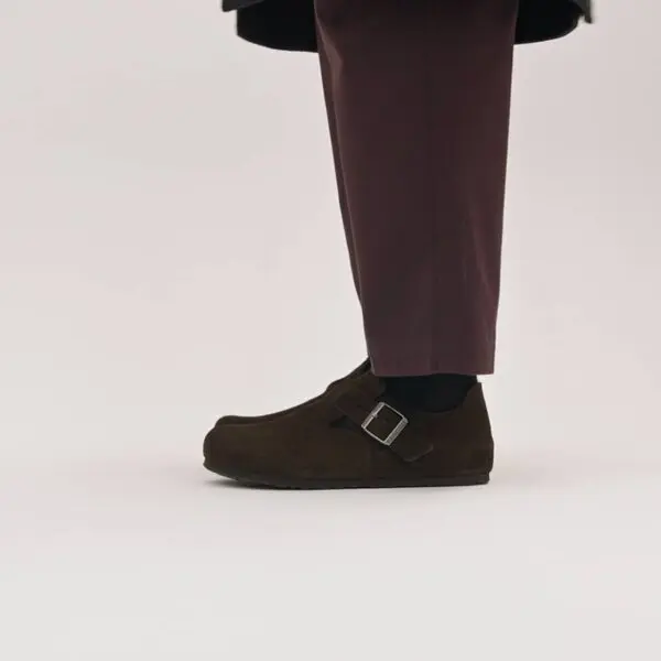BIRKENSTOCK London Suede Leather