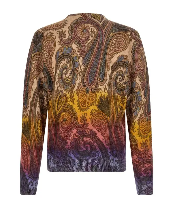 Etro Paisley-print Wool Sweater