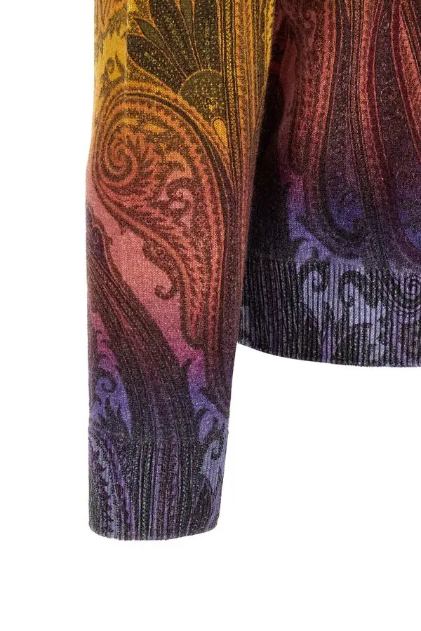 Etro Paisley-print Wool Sweater