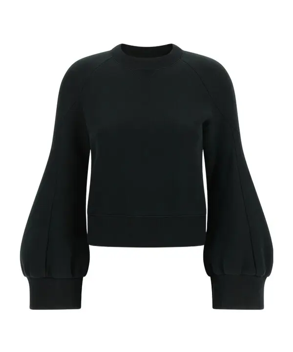Sacai Balloon Sleeve Sweatshirt - Black