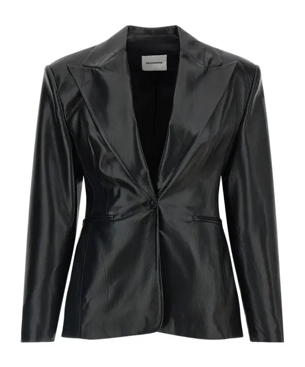 Andamane Toni Single-breasted Peak Lapel Blazer
