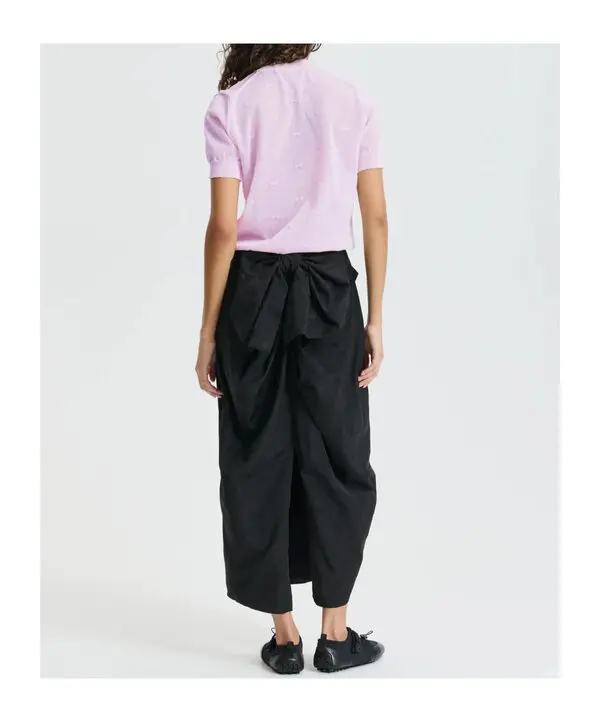 Cecilie Bahnsen Bow Knitted Jumper