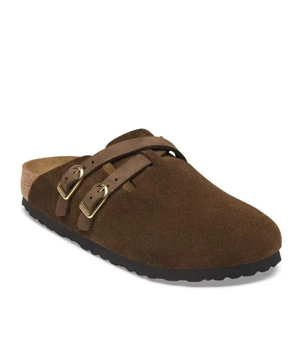 BIRKENSTOCK Blair Double-strap Clogs - Carafe