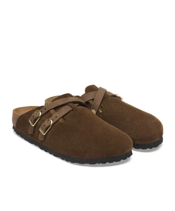 BIRKENSTOCK Blair Double-strap Clogs - Carafe