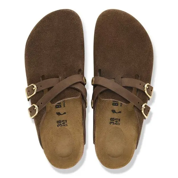 BIRKENSTOCK Blair Double-strap Clogs - Carafe