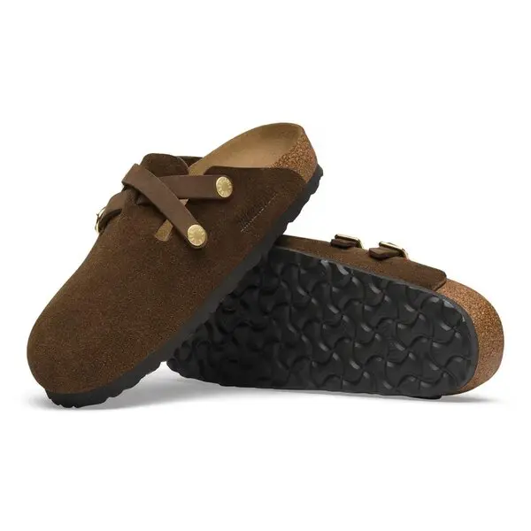 BIRKENSTOCK Blair Double-strap Clogs - Carafe