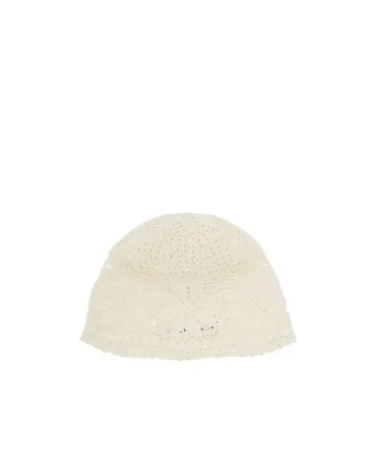 Magda Butrym Crochet Cotton Beanie