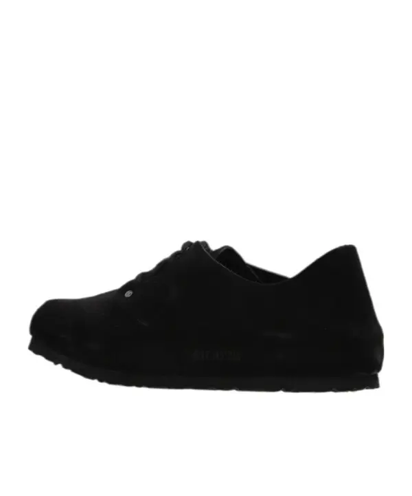 BIRKENSTOCK Maine Lace-up Derby Shoes - Black