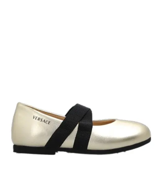 Versace Round-toe Casual Shoes - Nude