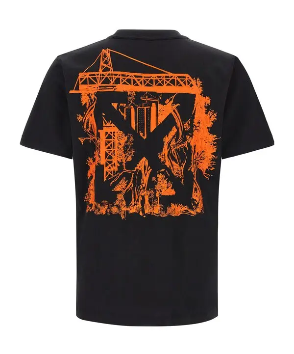 Off-White City Nature' T-shirt - Black