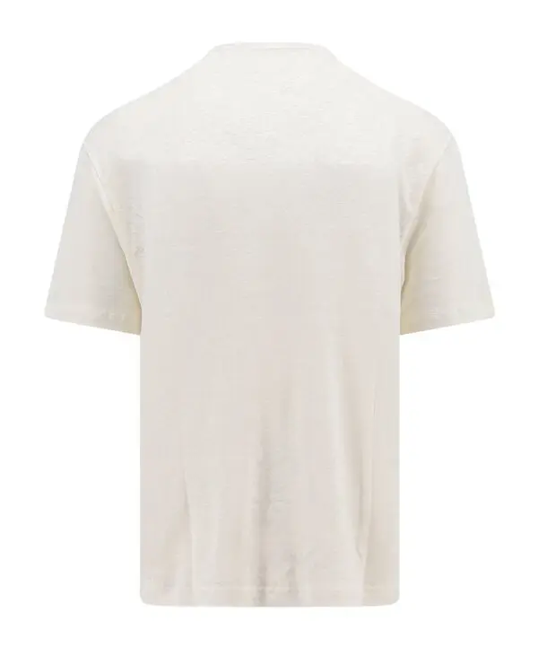 Palm Angels Logo Embroidered Crewneck T-shirt