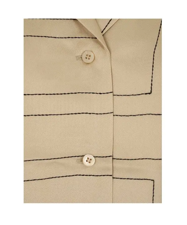 TOTEME Monogram-embroidered Shirt