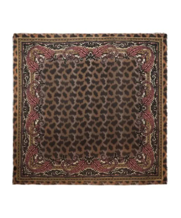 Etro Animalier Square Scarf