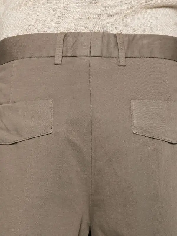 Zegna Cotton-blend Chino Shorts
