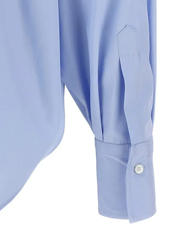 Brunello Cucinelli Long Sleeve Shirt With Bow Detail