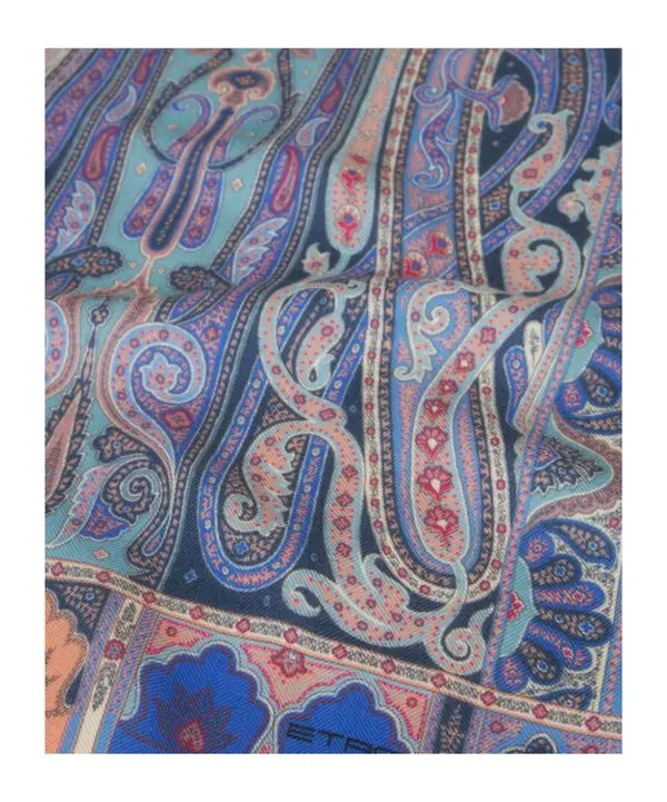 Etro Fringed Paisley Scarf