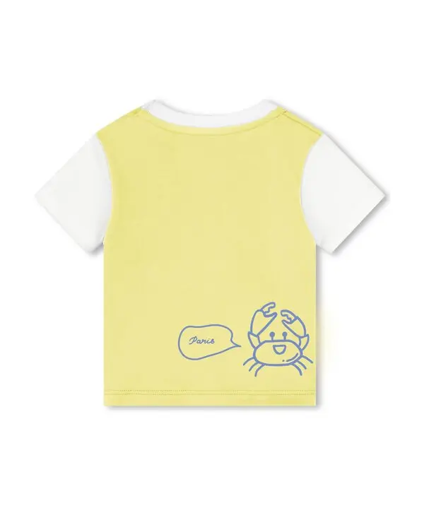 Kenzo Graphic Print T-shirt And Checked Shorts Set