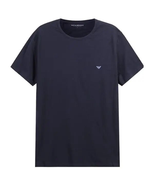 Emporio Armani Round Collar Short-sleeve T-shirt Two-piece Set