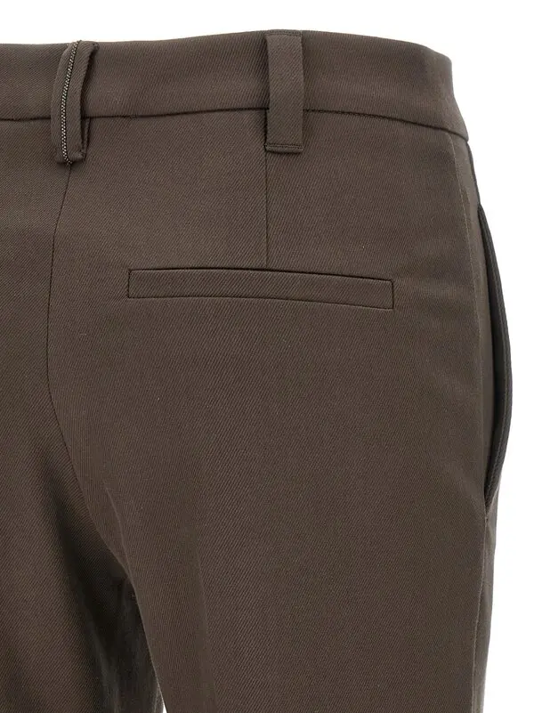 Brunello Cucinelli Pleated Tailored Trousers