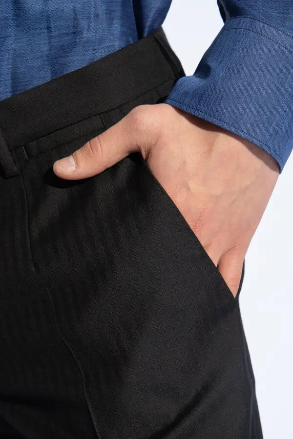 Dolce & Gabbana Tailored Pressed Crease Trousers