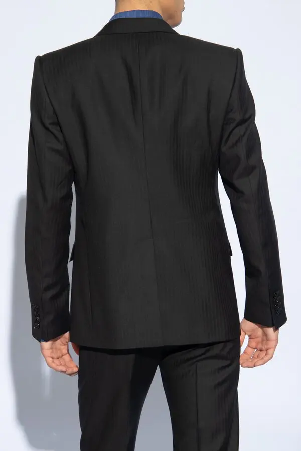 Dolce & Gabbana Dolce Gabbana Herringbone Single-breasted Blazer