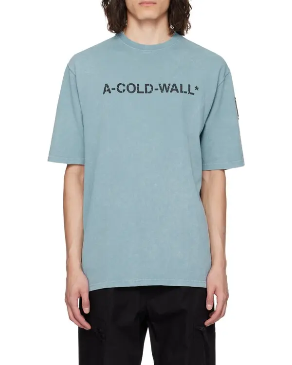 A-COLD-WALL* Overdye Logo-print T-shirt