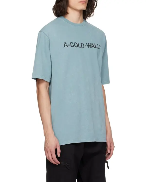 A-COLD-WALL* Overdye Logo-print T-shirt