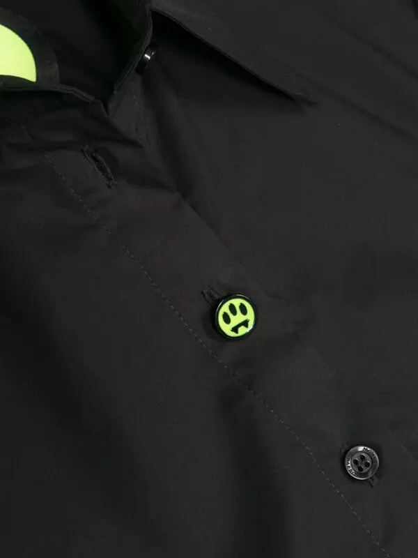 BARROW Logo-print Cotton Shirt