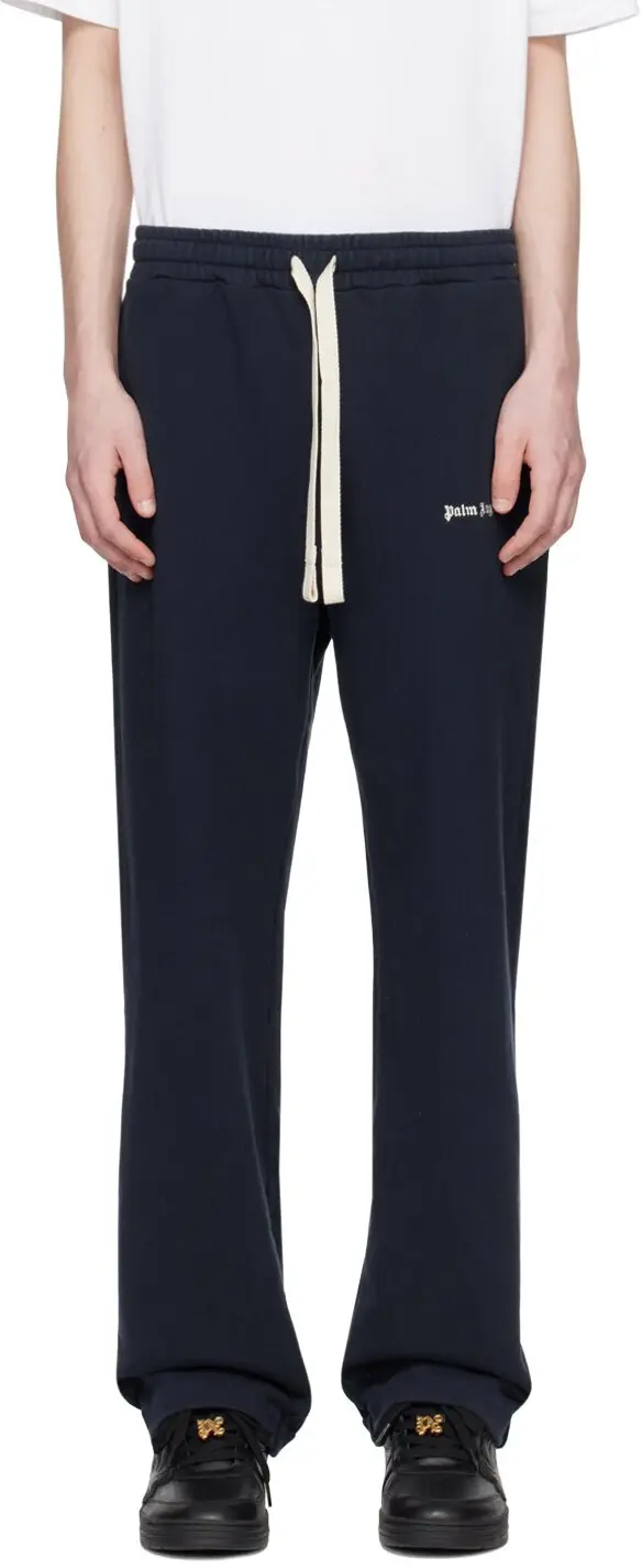 Palm Angels Classic Logo Cotton Track Pants