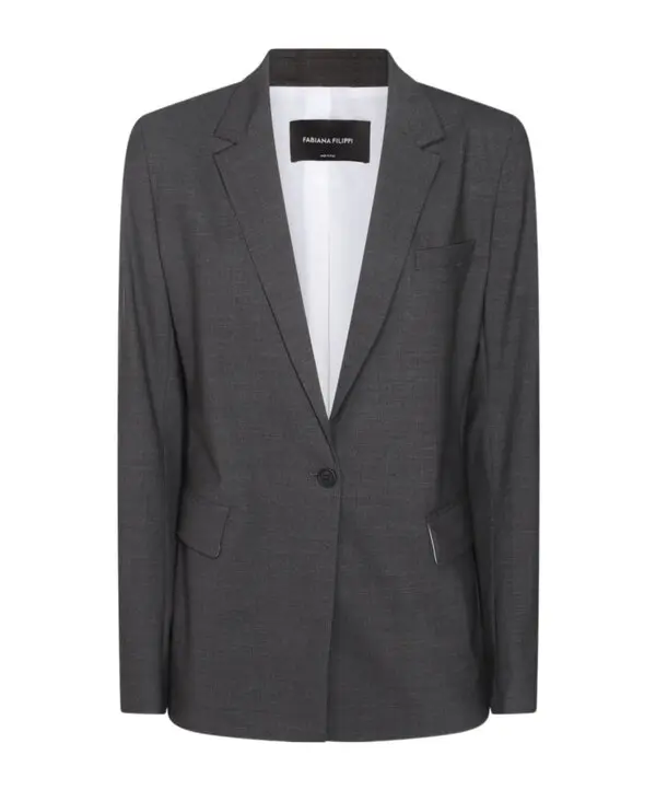 Fabiana Filippi Long Sleeved Suit Coat