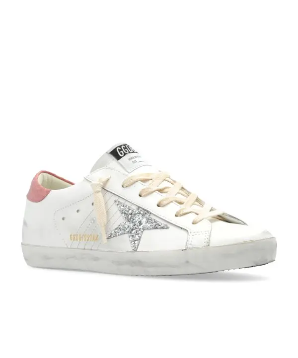GOLDEN GOOSE Star Glittered Low-top Sneakers