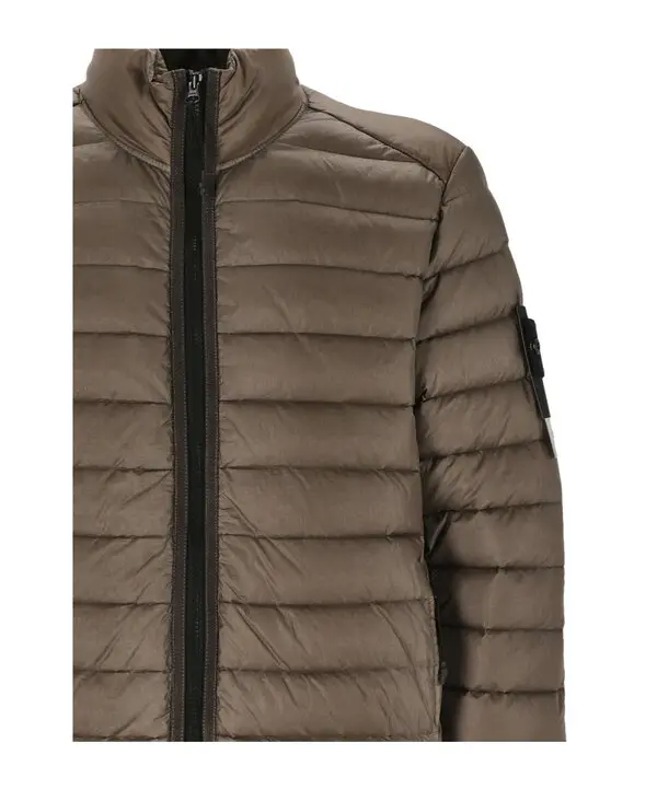 Stone Island Zip Up High Neck Padded Jacket