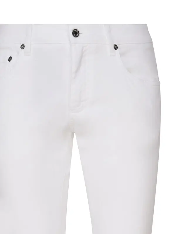 Dolce & Gabbana Logo Plaque Slim-fit Jeans