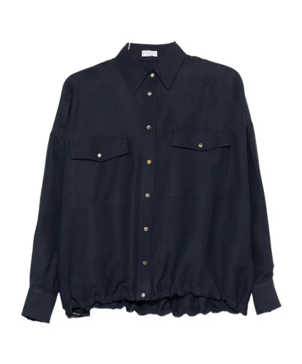 Brunello Cucinelli Long-sleeve Shirt - Black