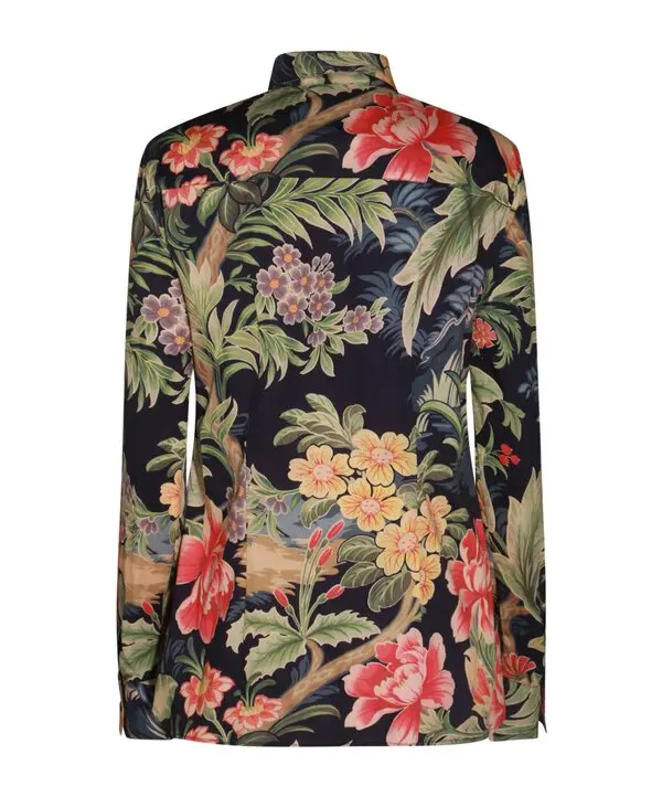 Etro Long-sleeved Printed Shirt