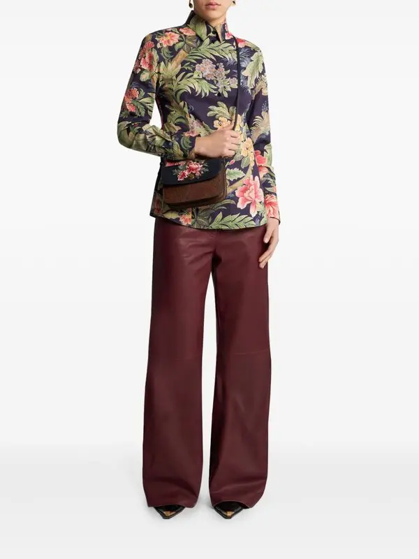 Etro Long-sleeved Printed Shirt