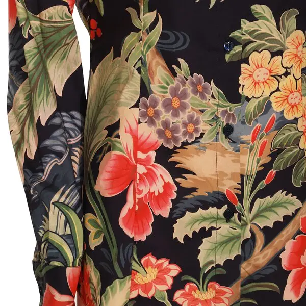 Etro Long-sleeved Printed Shirt