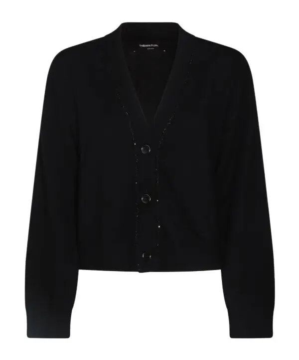 Fabiana Filippi Sequined V-neck Cardigan