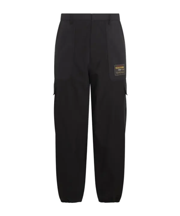 Moschino Logo-patch Cargo Trousers