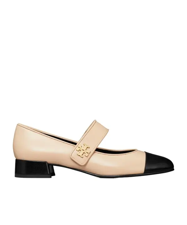 Tory Burch Cap-toe Mary Jane Ballet Flats