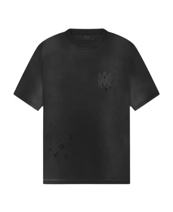 Amiri Logo Printed Crewneck T-shirt