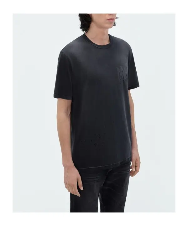 Amiri Logo Printed Crewneck T-shirt