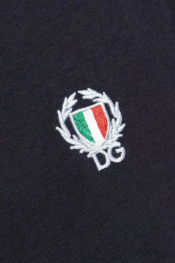 Dolce & Gabbana Dolce Gabbana Logo Embroidered T-shirt