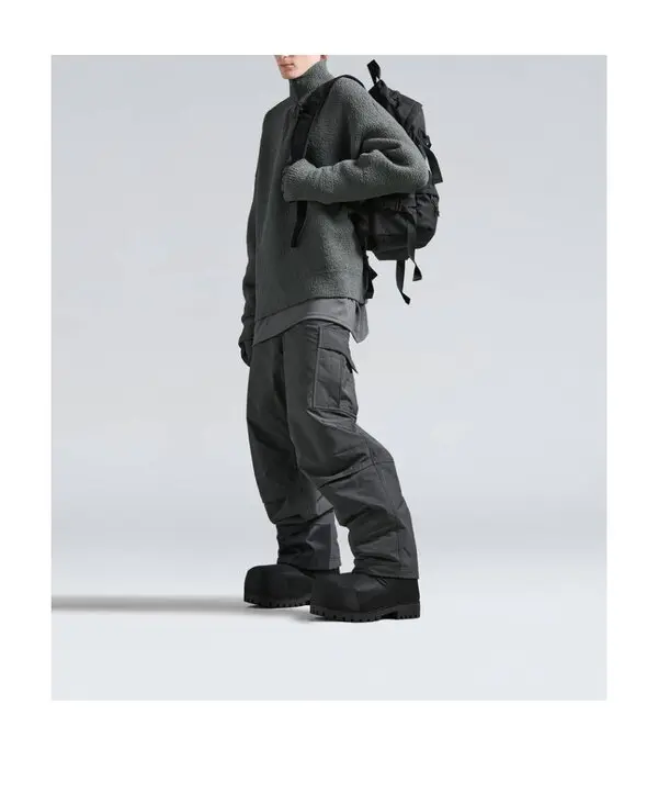 Balenciaga Logo Patch Alaska Ankle Boots